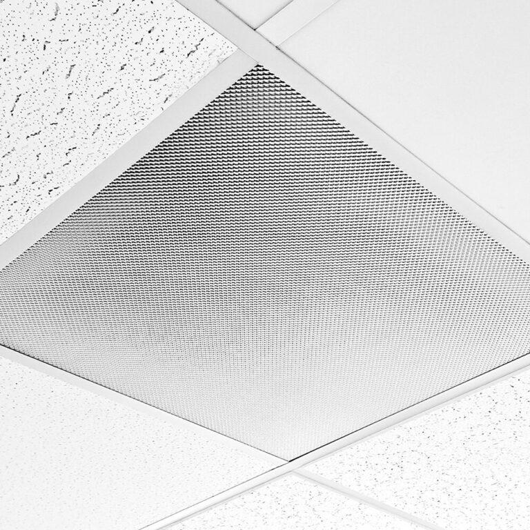 Prismatic Light Diffuser Panels - Clear Frosted Transparent Plastic