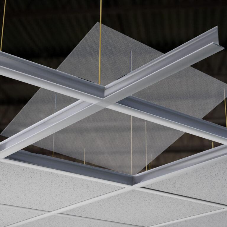 Prismatic Light Diffuser Panels - Clear Frosted Transparent Plastic