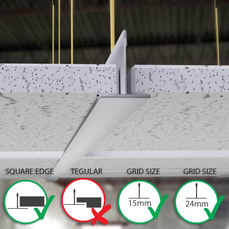 Zentia Cortega Ceiling Tiles (Was Amstrong)