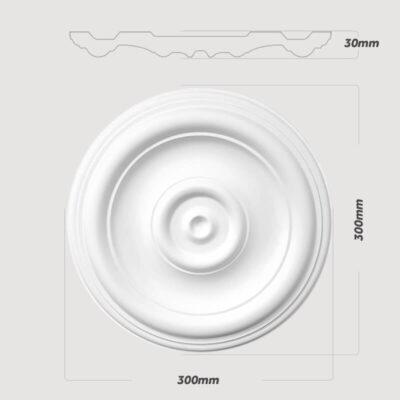 Harmony Halo Decorative Ceiling Rose